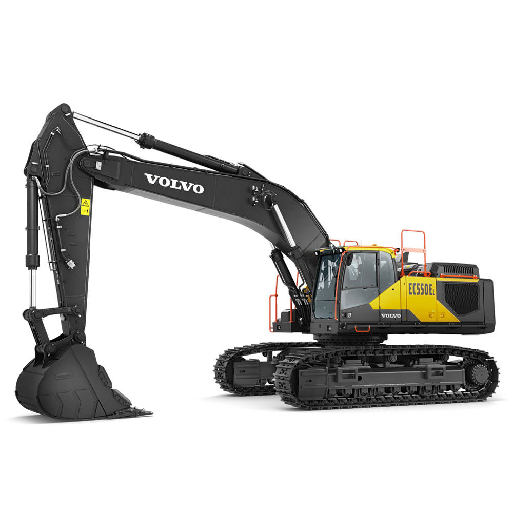 Volvo EC550E excavator specs & dimensions (2022 - 2025) | Diggers ...