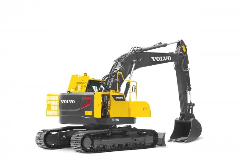 Volvo ECR235DL excavator specs & dimensions (2012 - 2016) | Diggers ...