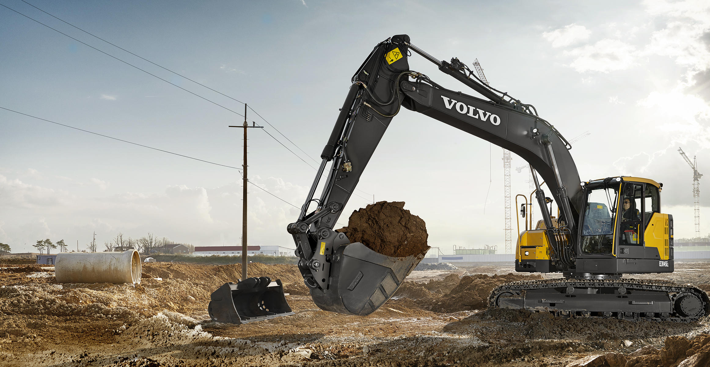 Volvo ECR145EL excavator specs & dimensions (2019 - 2023) | Diggers ...