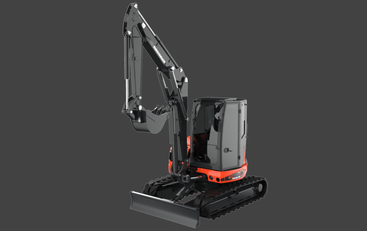 Eurocomach ES 60 TR excavator specs & dimensions (2012 - 2019 ...
