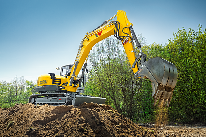 Wacker Neuson ET145 excavator specs & dimensions (2020 - 2025 ...