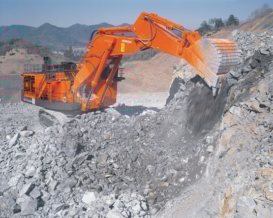 Hitachi EX 2500-6 excavator specs & dimensions (2007 - 2012) | Diggers ...