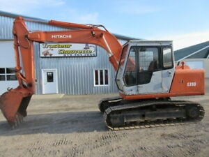 Hitachi EX 90 M excavator specs & dimensions (1988 - 1992) | Diggers ...