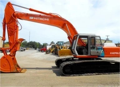 Hitachi EX270LC excavator specs & dimensions (1986 - 1991) | Diggers ...
