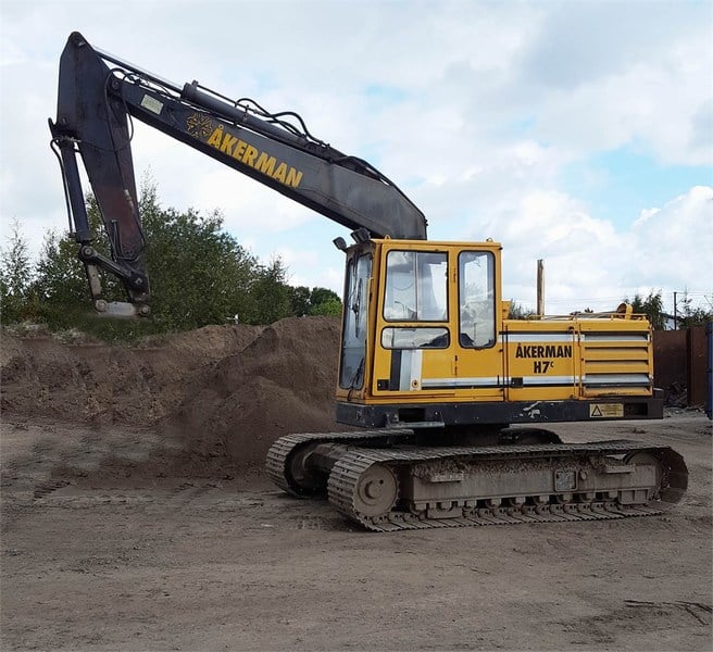 Akerman-Volvo H 7 C excavator specs & dimensions (1987 - 1993 ...