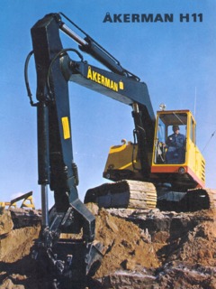 Akerman-Volvo H11 excavator specs & dimensions (1969 - 1991) | Diggers ...
