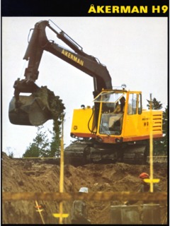 Akerman-Volvo H9 excavator specs & dimensions (1973 - 1981) | Diggers ...
