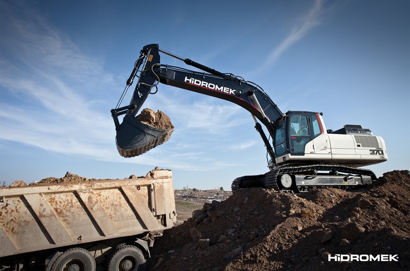 Hidromek HMK 370 LC-HD excavator specs & dimensions (2011 - 2020 ...