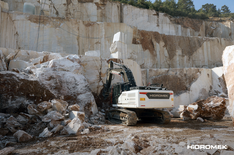 Hidromek HMK 390 LC HD excavator specs & dimensions (2019 - 2021 ...