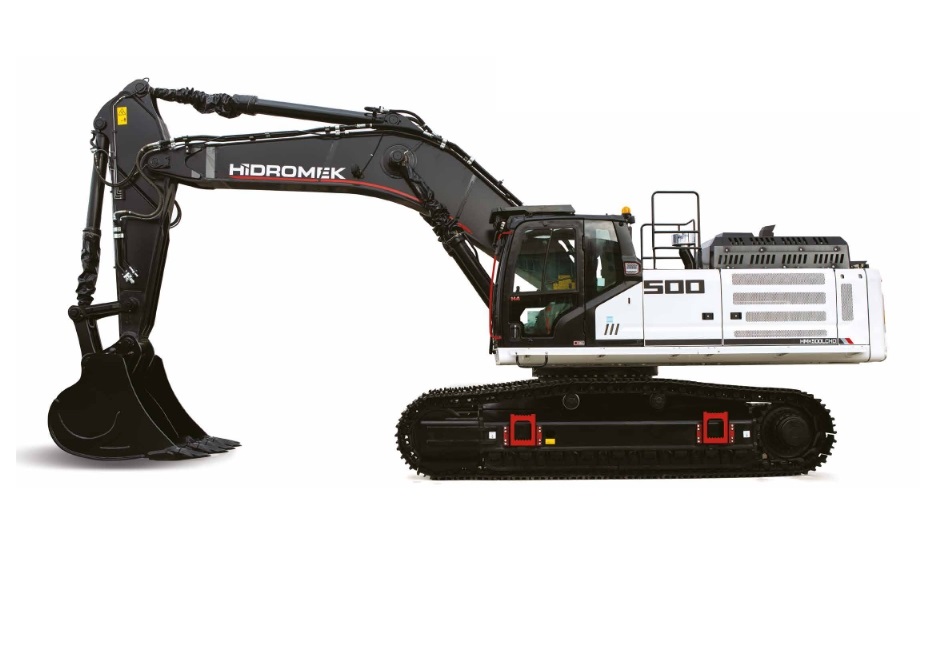 Hidromek HMK 500 LC HD excavator specs & dimensions (2019 - 2021 ...