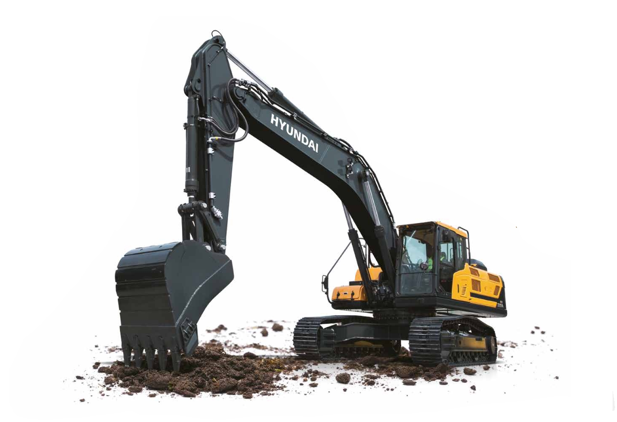 Hyundai HX330AHW excavator specs & dimensions (2019 - 2025) | Diggers ...