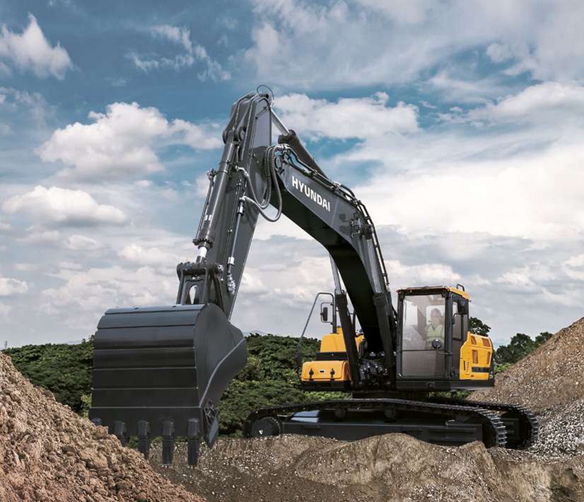 Hyundai HX330SL excavator specs & dimensions (2019 - 2025) | Diggers ...