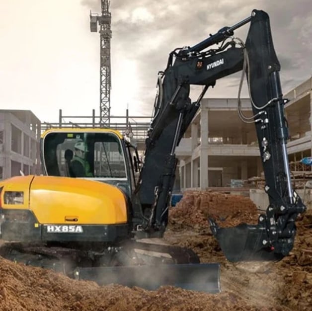 Hyundai HX85A excavator specs & dimensions (2020 - 2025) | Diggers ...