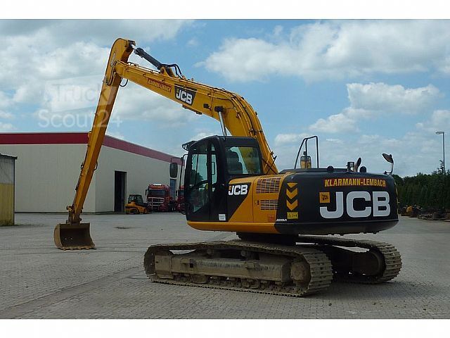 JCB JS 220 LR excavator specs & dimensions (2008 - 2013) | Diggers ...