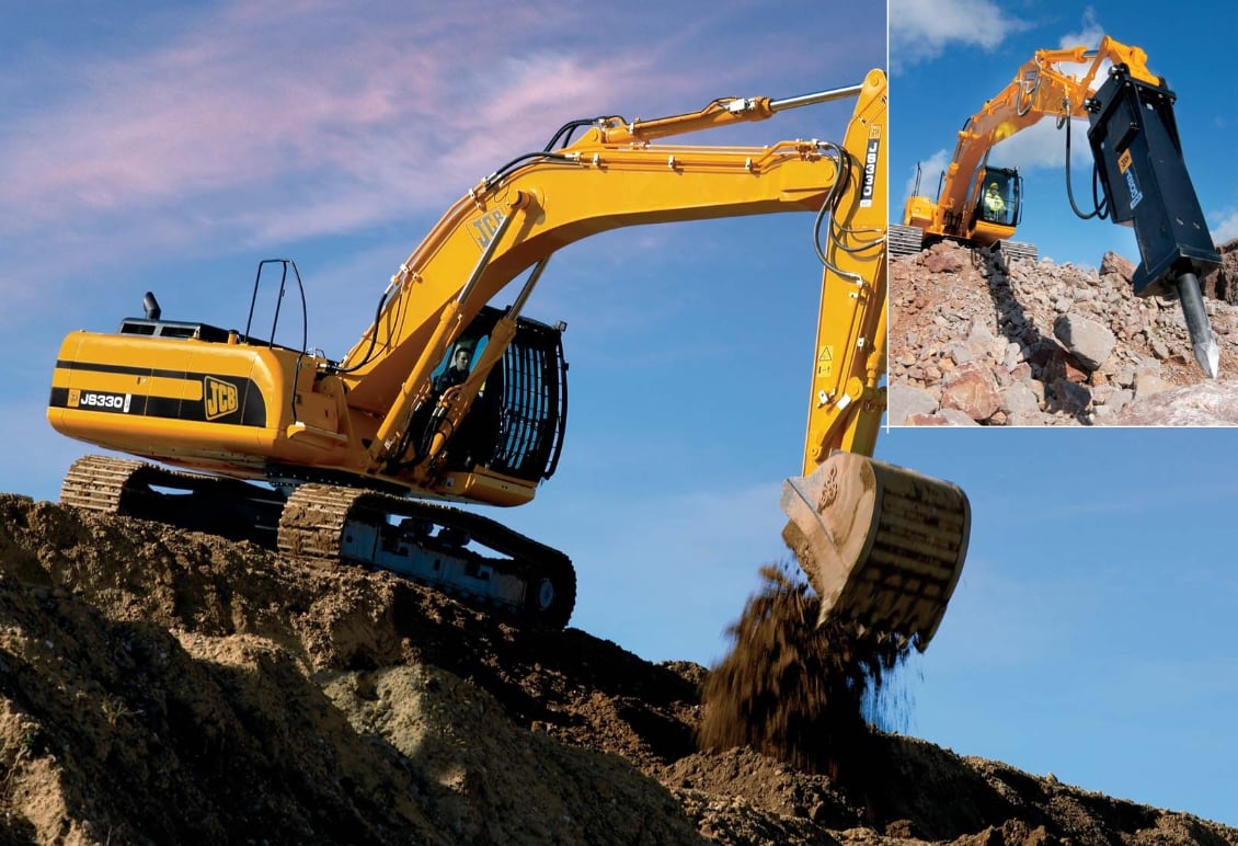 JCB JS 330 NL ME excavator specs (1999 - 2010) | Diggers | LECTURA Specs