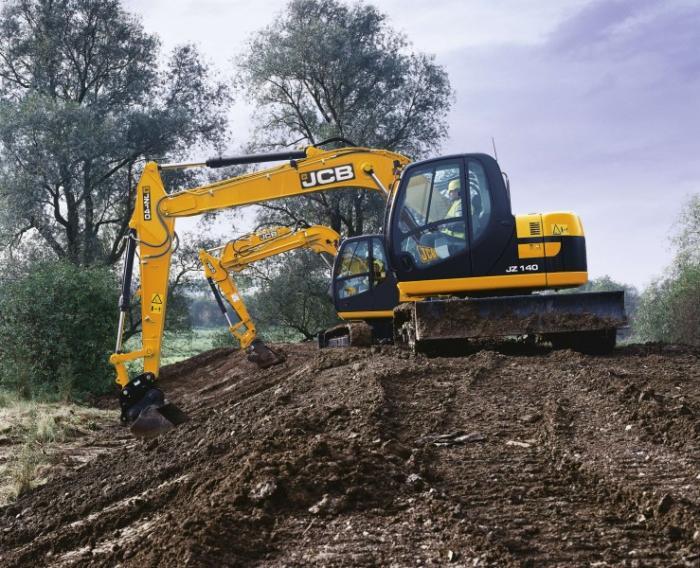 JCB JZ 140 LC excavator specs & dimensions (2010 - 2014) | Diggers ...