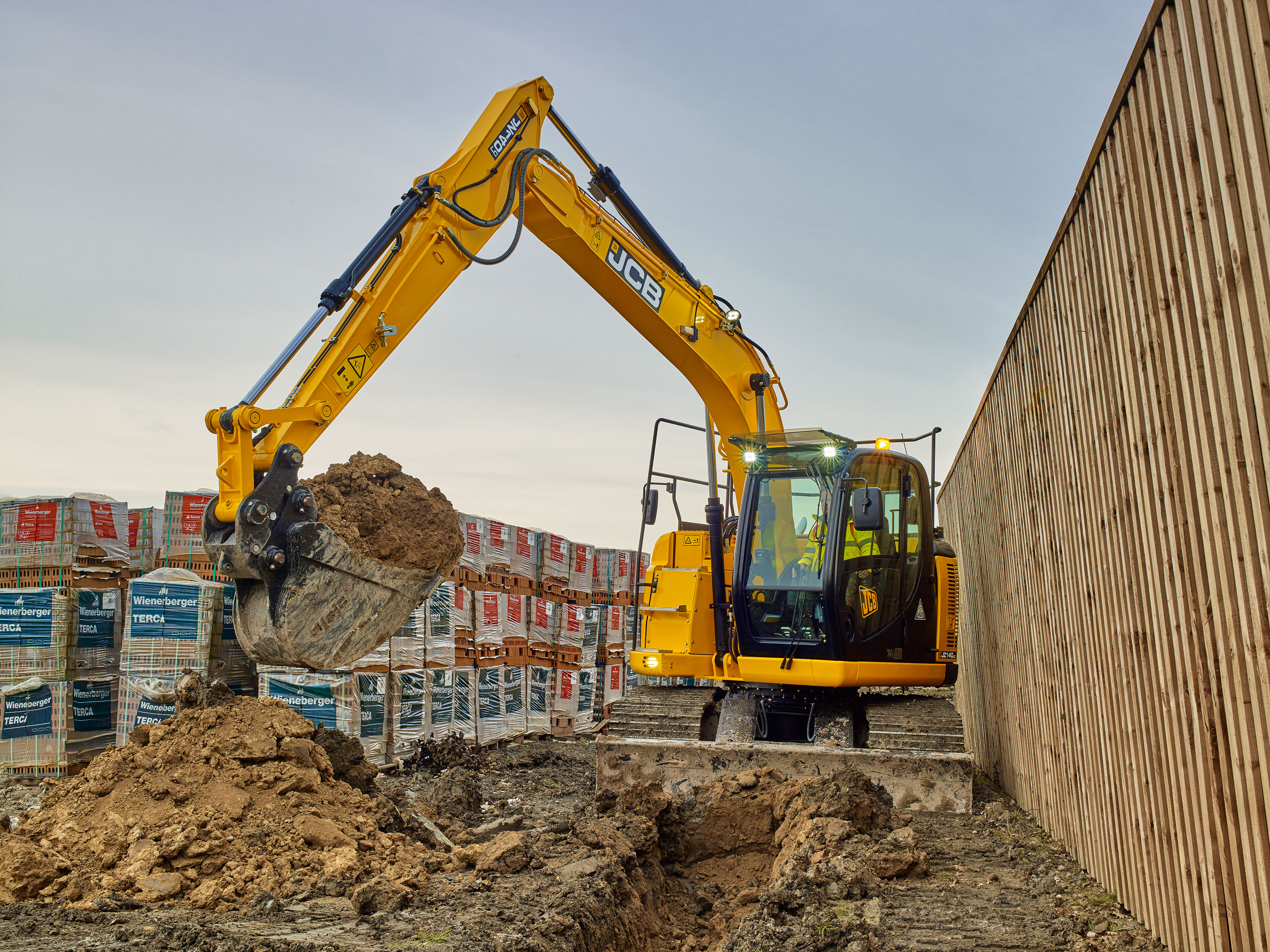 JCB JZ 140 LC excavator specs & dimensions (2010 - 2014) | Diggers ...