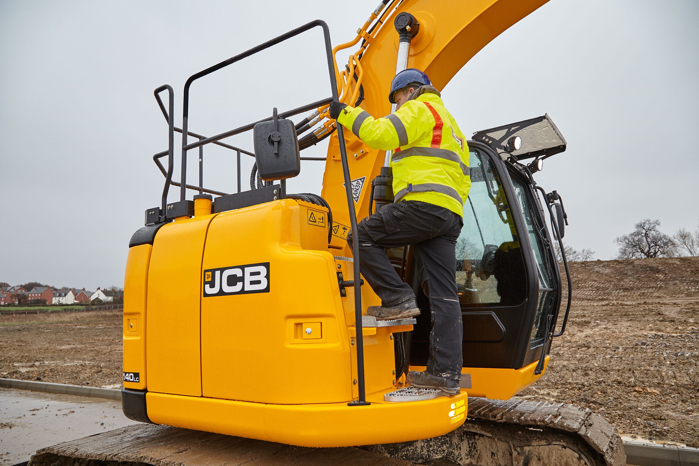 JCB JZ 140 LC excavator specs & dimensions (2010 - 2014) | Diggers ...