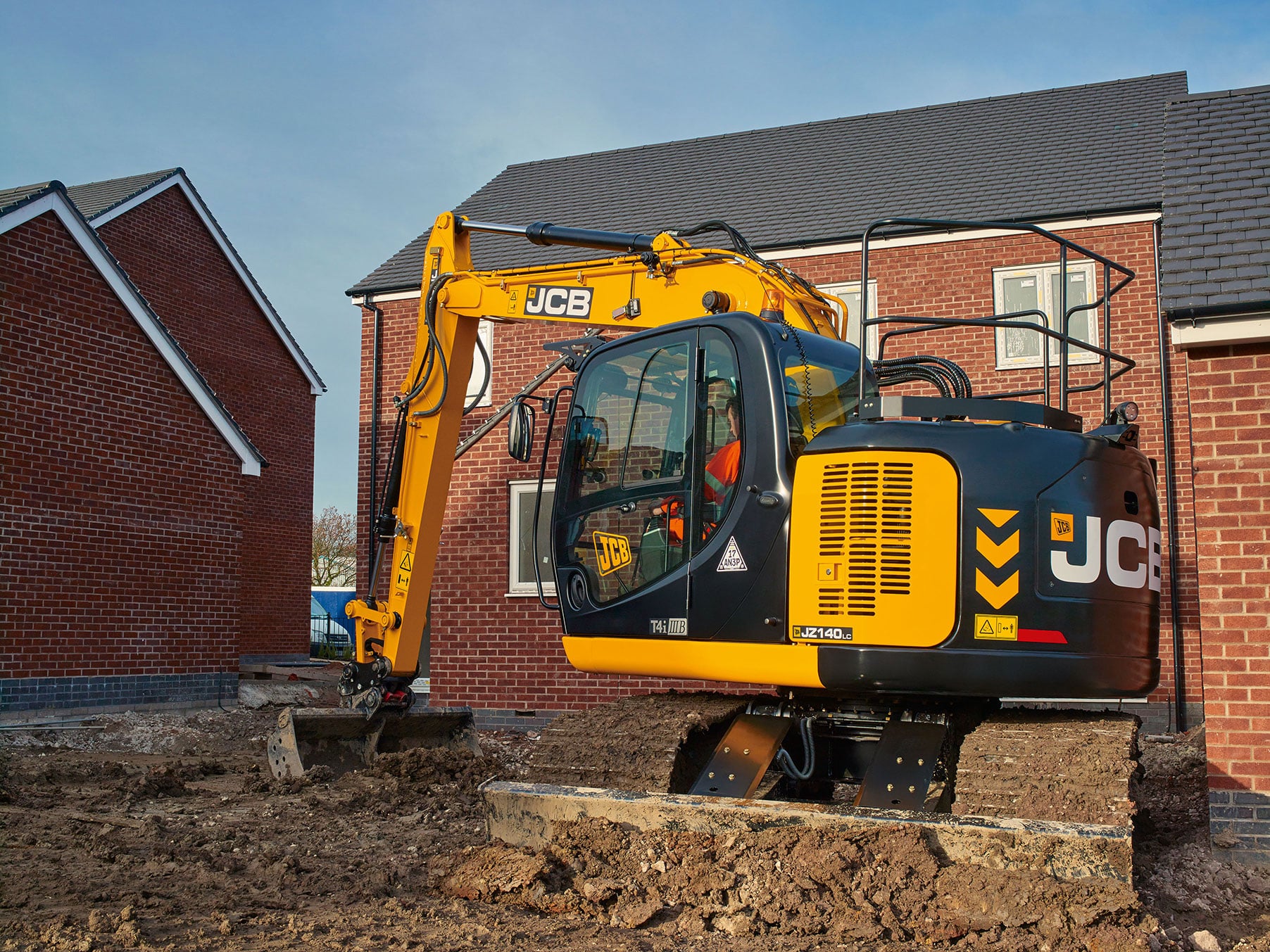 JCB JZ 140 LC excavator specs & dimensions (2010 - 2014) | Diggers ...