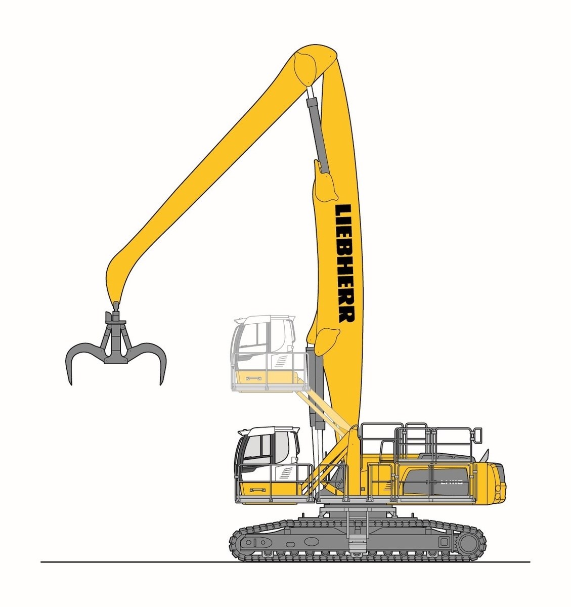 Liebherr LH 110 C Industry Litronic Specifications & Technical Data ...