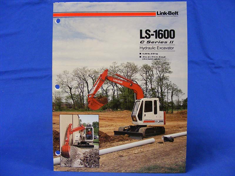 Link-Belt LS-1600 C II excavator specs & dimensions (1991 - 2023 ...