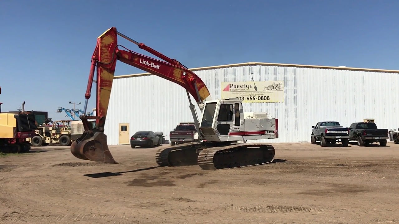 Link-Belt LS-3400 C II excavator specs & dimensions (1989 - 2023 ...