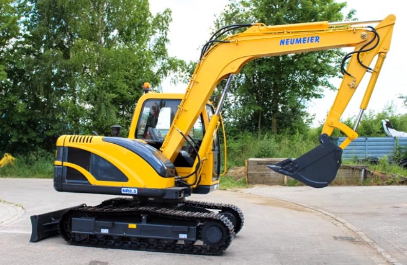 Neumeier NR 8.5 excavator specs & dimensions (2006 - 2010) | Diggers ...