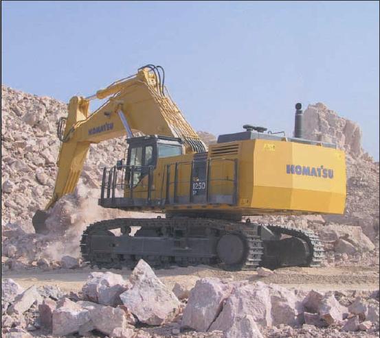 Komatsu Excavator Pc1250