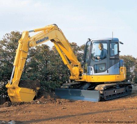 Komatsu PC78MR-6 excavator specs & dimensions (2004 - 2006) | Diggers ...