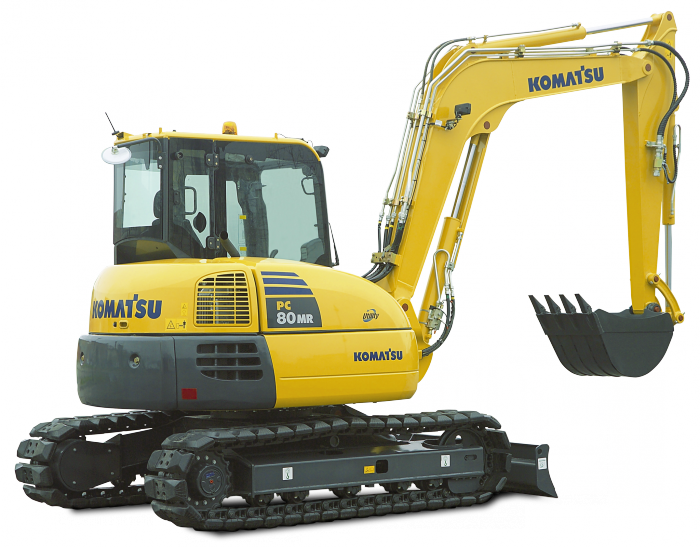 Komatsu PC80MR-3 excavator specs & dimensions (2008 - 2019) | Diggers ...