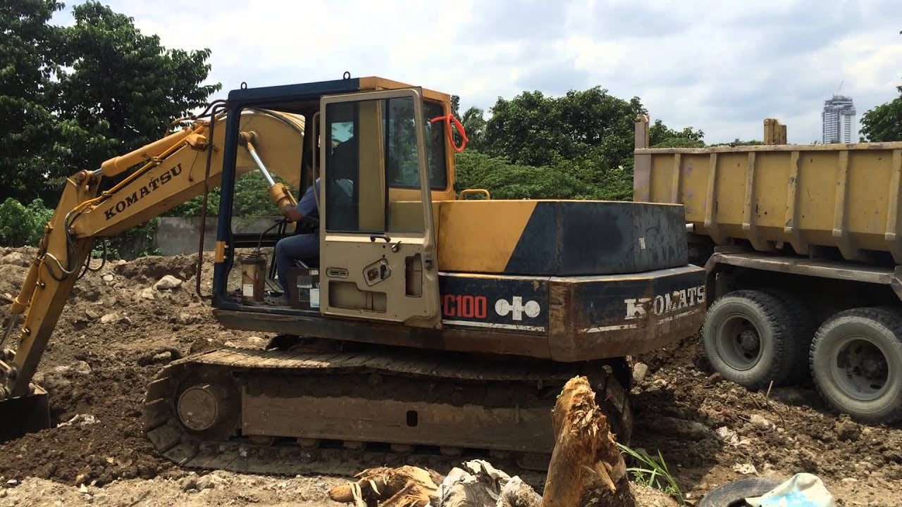 Komatsu PC100-3 excavator specs & dimensions (1988 - 1995) | Diggers ...