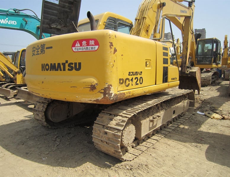 Komatsu PC120-6 excavator specs & dimensions (1993 - 2000) | Diggers ...