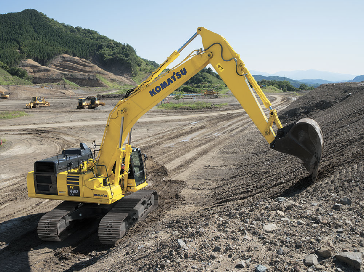 Komatsu PC490LCi-11 excavator specs & dimensions (2017 - 2025 ...