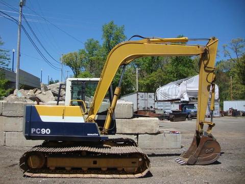 Komatsu PC90-1 excavator specs & dimensions (1989 - 1996) | Diggers ...