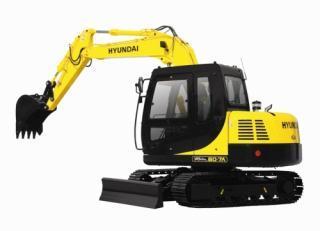Hyundai R 80-7 A excavator specs & dimensions (2008 - 2012) | Diggers ...