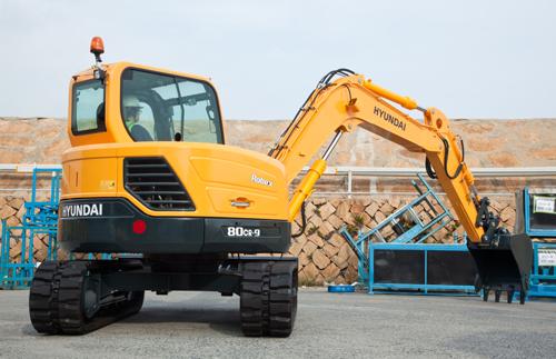 Hyundai R 80 CR-9 excavator specs & dimensions (2011 - 2015) | Diggers ...
