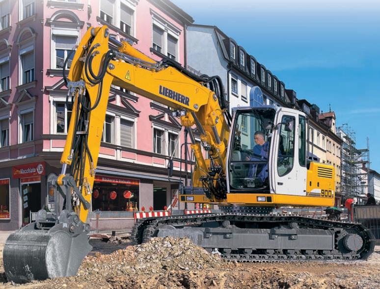 Liebherr R 900 C Litronic excavator specs & dimensions (2009 - 2013) | Diggers | LECTURA Specs