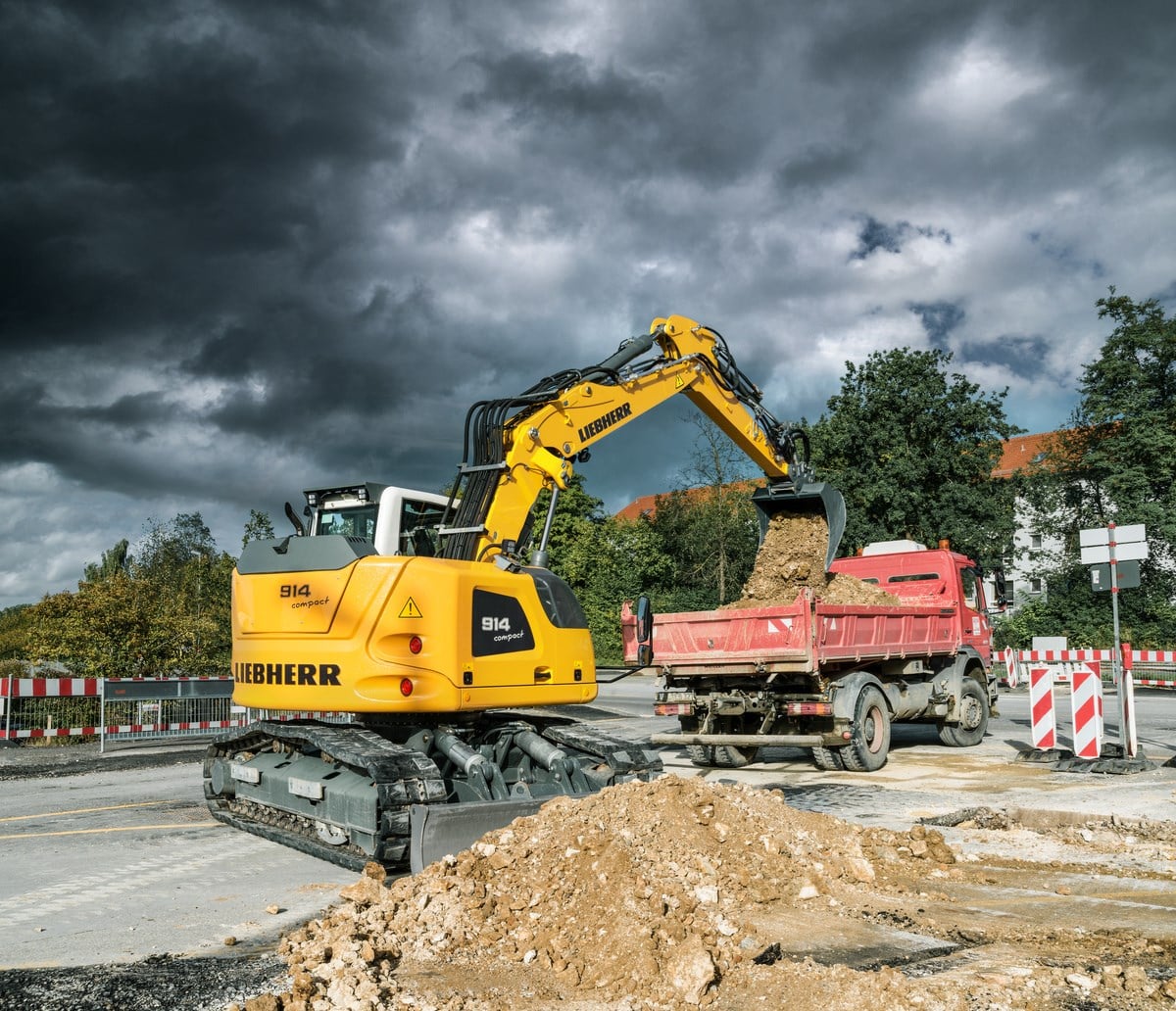Liebherr R 914 Compact Litronic excavator specs & dimensions (2021 - 2025) | Diggers | LECTURA Specs