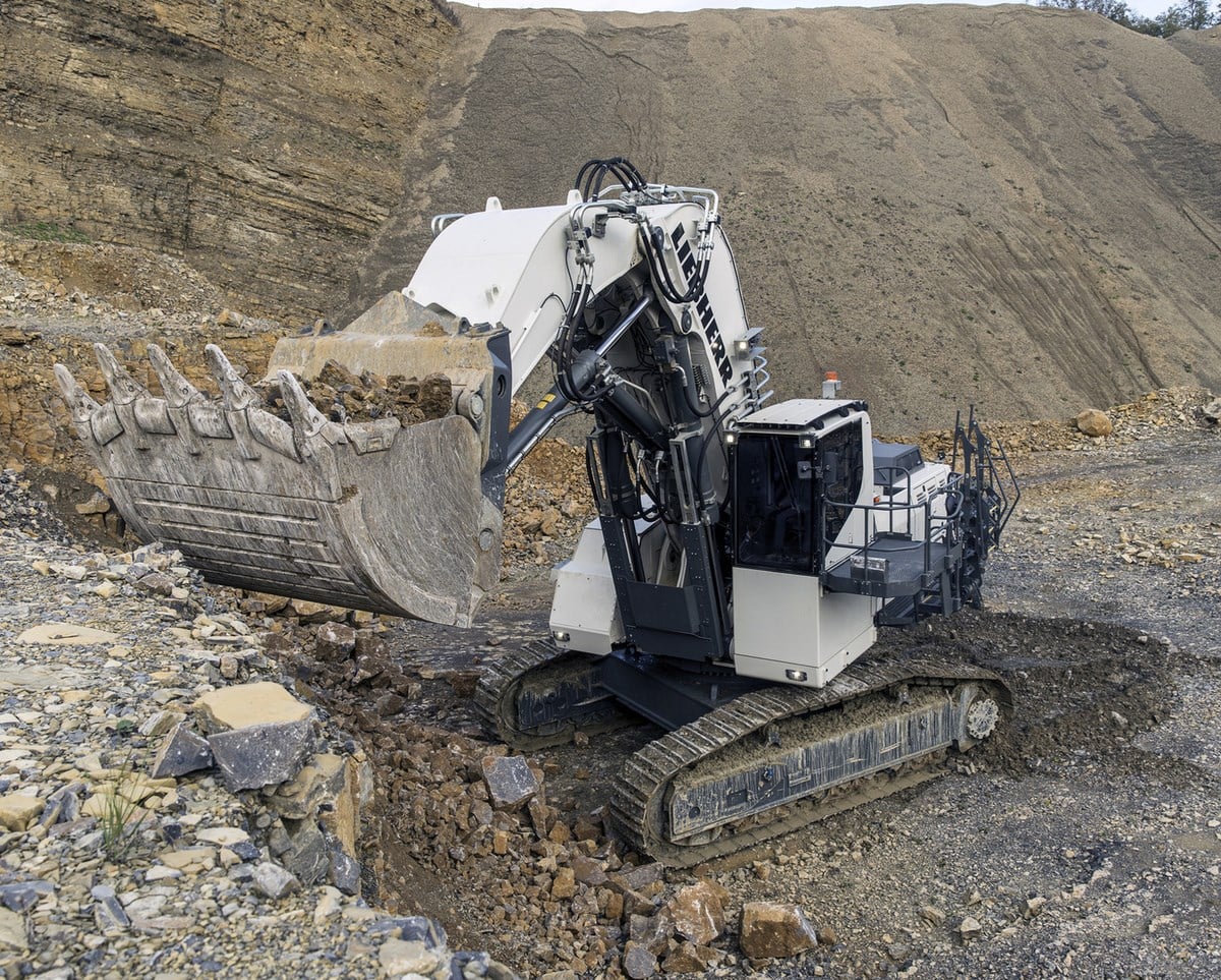 Liebherr R 9150 B excavator specs & dimensions (2019 - 2025) | Diggers ...