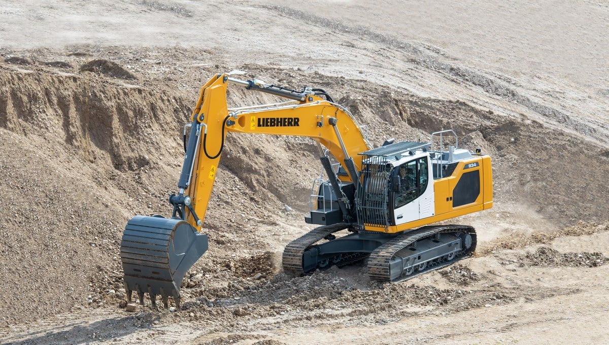 Liebherr R 934 Litronic excavator specs & dimensions (2019 - 2025 ...