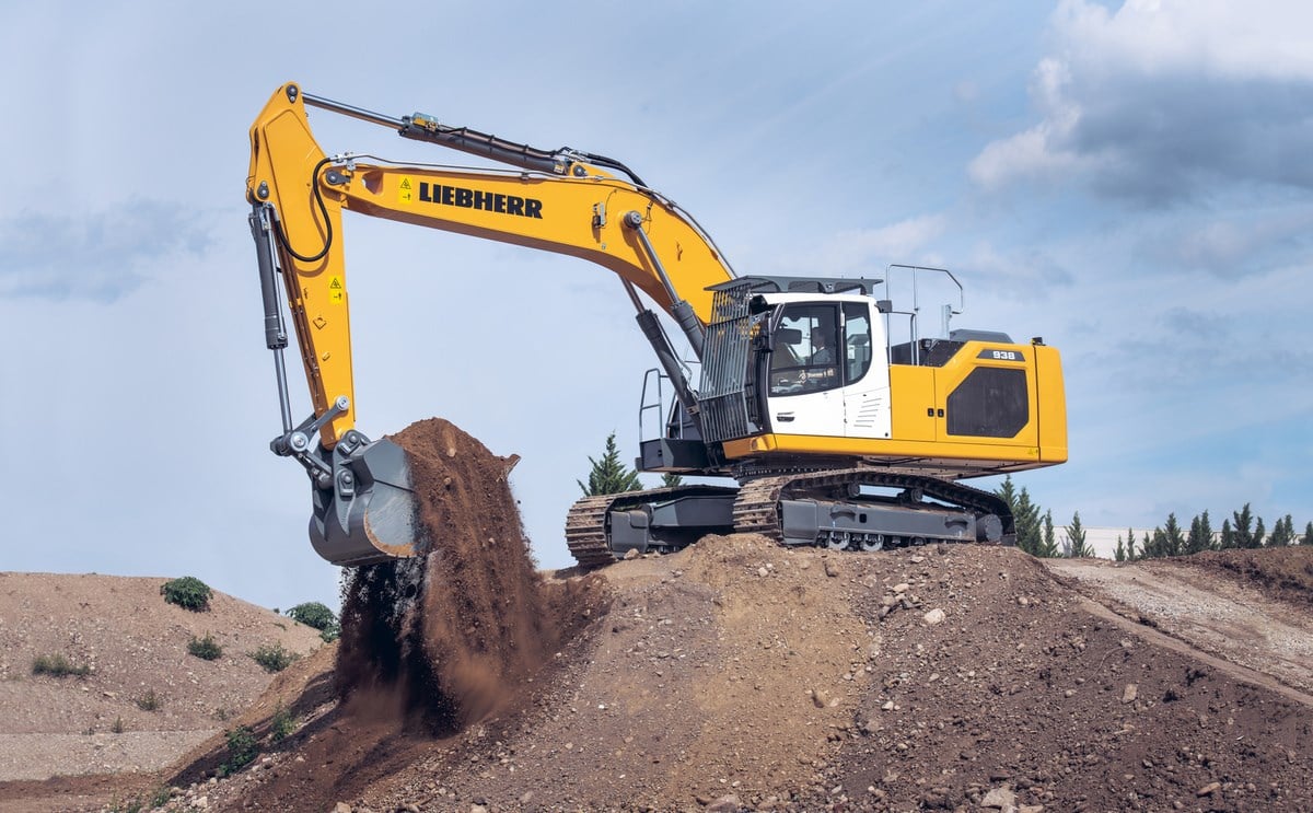 Liebherr R 938 Litronic excavator specs & dimensions (2019 - 2025 ...