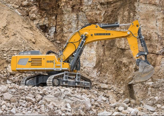Liebherr R 980 Demolition Litronic excavator specs & dimensions (2023 ...
