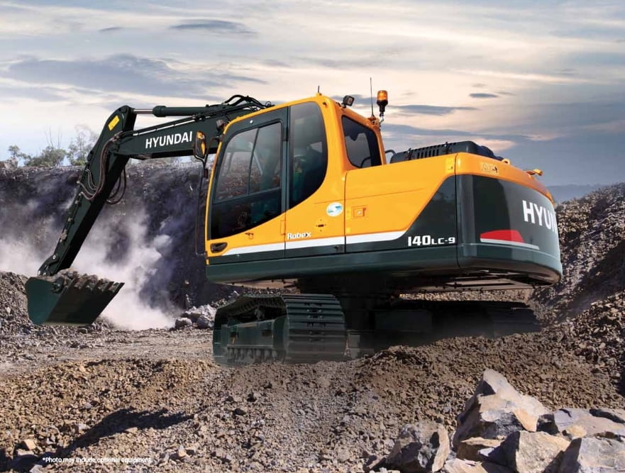 Hyundai R140LC-9 excavator specs & dimensions (2019 - 2026) | Diggers ...