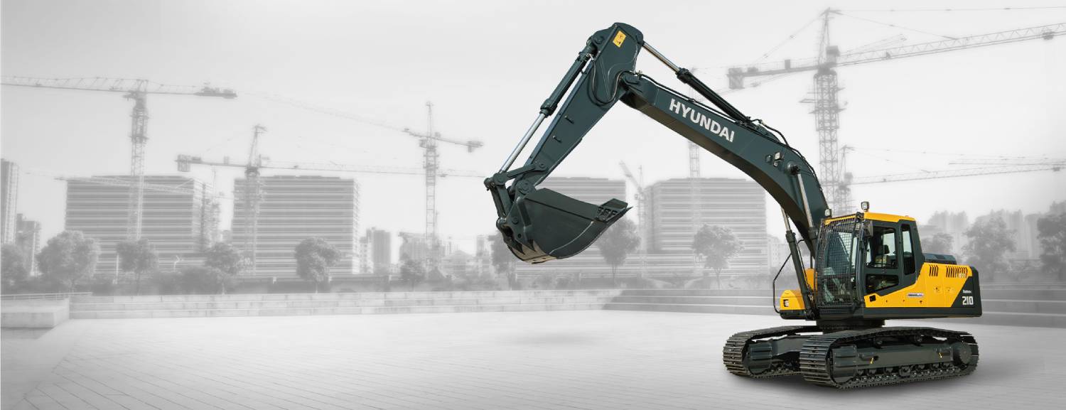Hyundai R210 SMART PLUS excavator specs & dimensions (2023 - 2025 ...