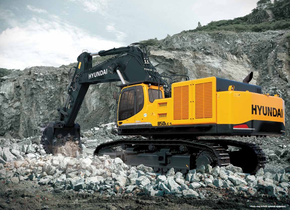 Hyundai R850LC-9 excavator specs & dimensions (2021 - 2025) | Diggers ...