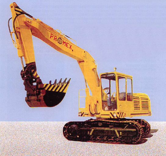 PROMEX S 1811 excavator specs & dimensions (2001 - 2013) | Diggers ...