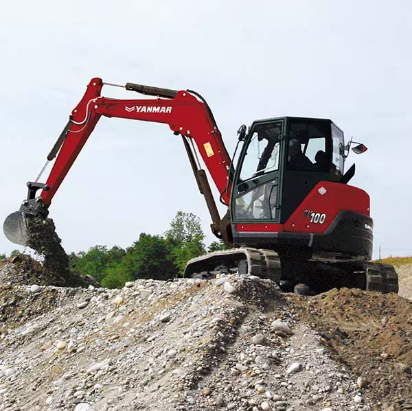 Yanmar SV100-2 excavator specs & dimensions (2022 - 2025) | Diggers ...