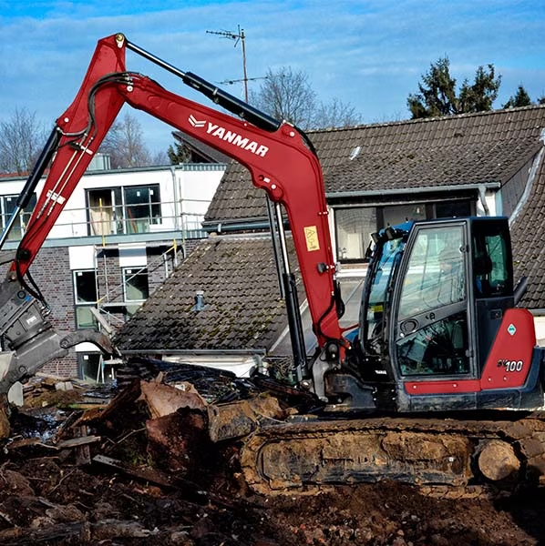 Yanmar SV100-2 excavator specs & dimensions (2022 - 2025) | Diggers ...