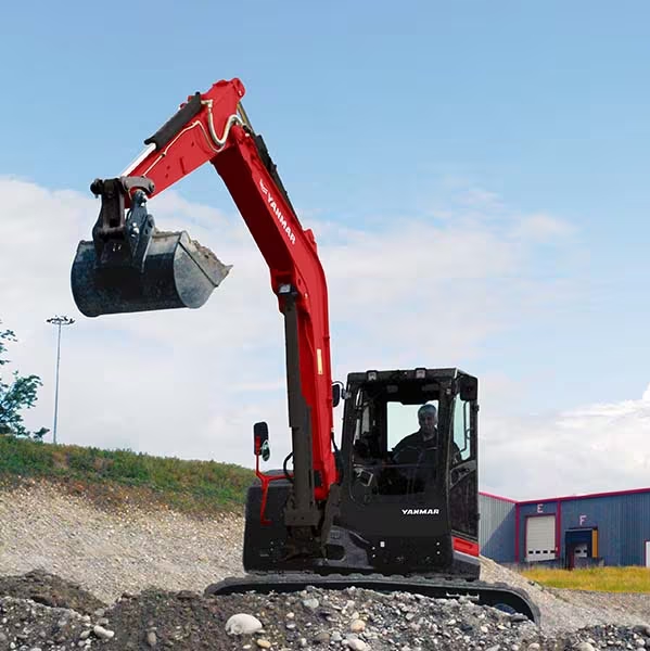 Yanmar SV100-2 excavator specs & dimensions (2022 - 2025) | Diggers ...