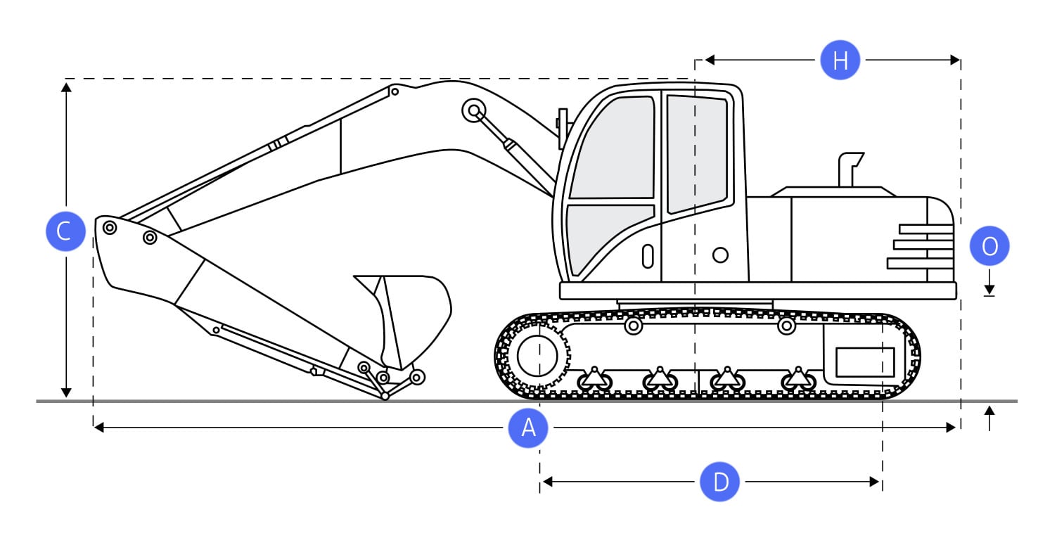 Sany SY420C excavator specs & dimensions (2008 - 2025) | Diggers ...